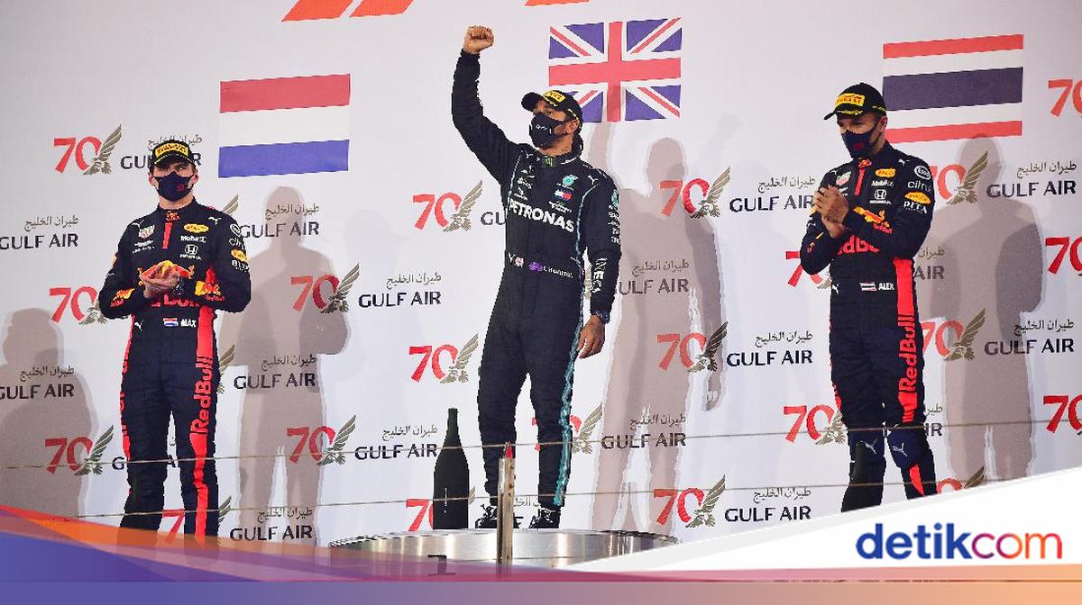 Hasil F1 GP Bahrain 2020: Hamilton Rebut Podium Pertama