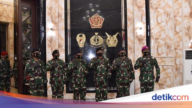 Panglima TNI Naikkan Pangkat 5 Jenderal, Ini Daftarnya
