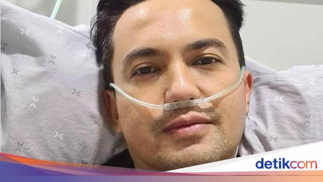 Pakai Selang Oksigen, Sahrul Gunawan Dirawat di Rumah Sakit Pakai Selang Oksigen, Sahrul Gunawan Dirawat di Rumah Sakit