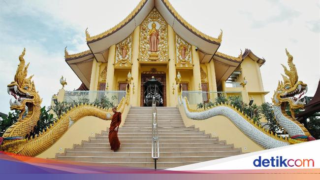Bukan di Thailand, Vihara Megah Ini Ada di Jakarta