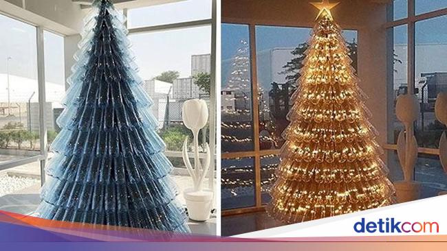 Potret Ide Pohon Natal Kreatif yang Bisa Ditiru