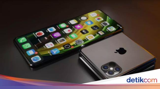 iPhone Layar Lipat yang Misterius Rilis Tahun 2024?