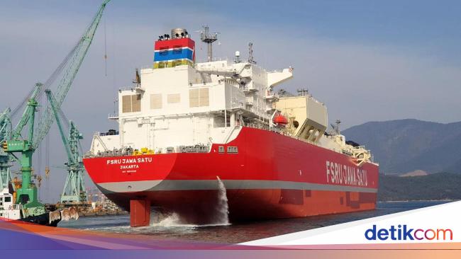 Kapal FSRU Jawa Satu Berlayar dari Korsel ke Cilamaya