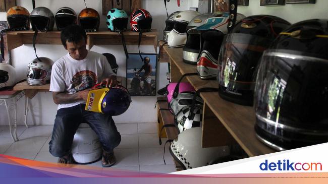 Geliat Produksi Helm Kustom di Yogyakarta