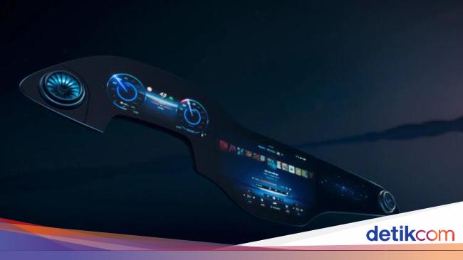 Canggih Banget, Mercedes-Benz Bikin Layar Digital yang Nempel di Dasbor ...