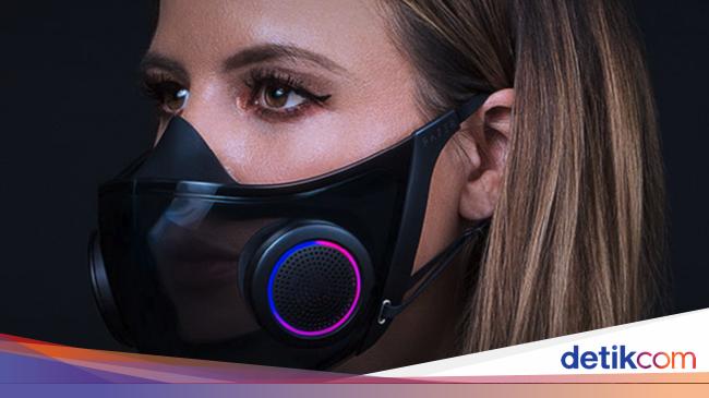 Ada Sensor Cahaya, Masker Ini Diklaim Sebagai Masker Terpintar di Dunia