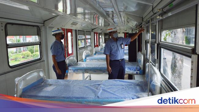 Ini Kereta yang Dirombak INKA Jadi Lokasi Isolasi Pasien Corona
