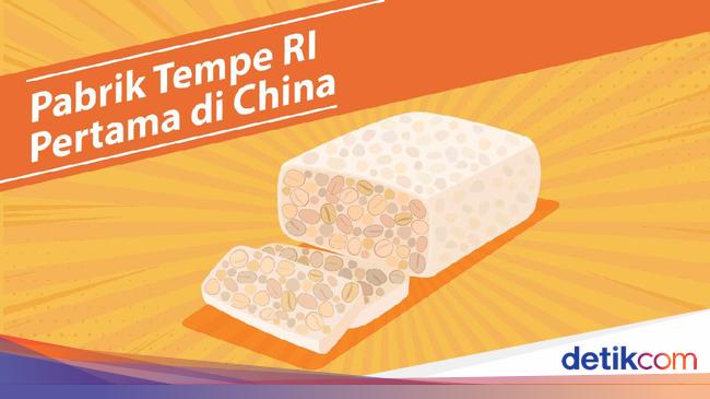 Pabrik Tempe RI Pertama di China
