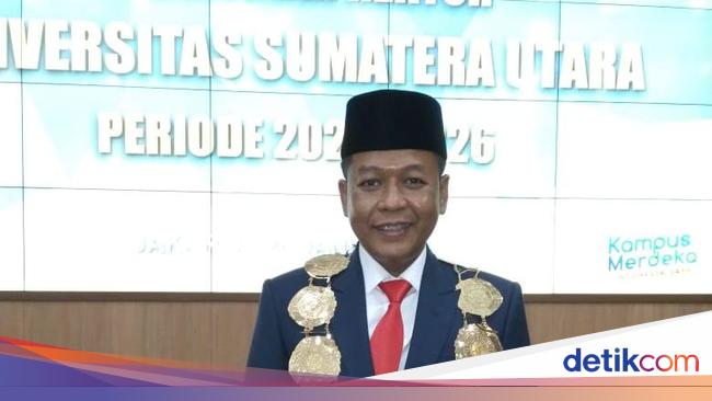 Sempat Tersandung Isu Self-Plagiarism, Rektor USU Terpilih Resmi Dilantik