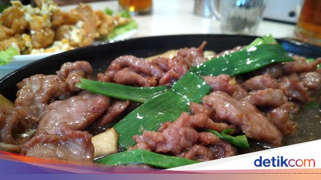 Enaknya Sapi Hot Plate dan Udang Telur Asin Ala China di Family Chinese ...