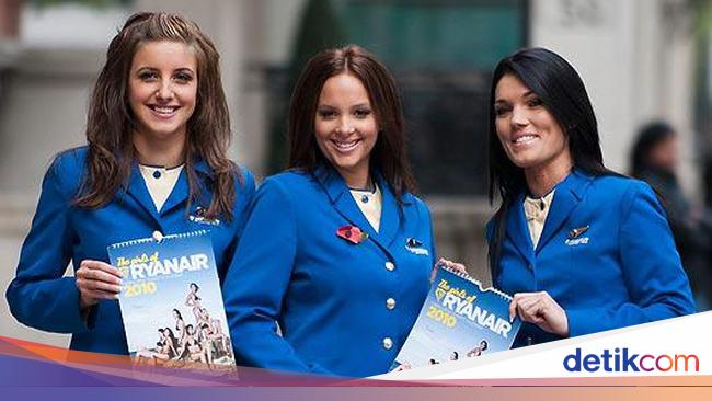 Ryanair Iming-imingi Pramugari Jadi Model Kalender Seksi