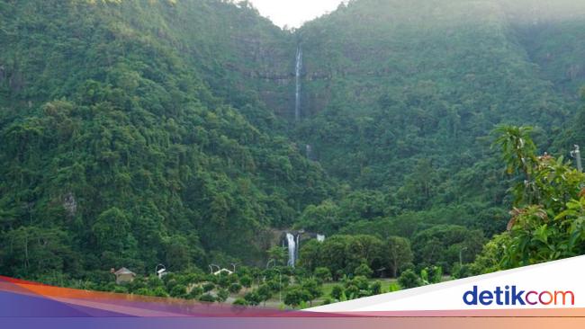 Sudah Tahu? Ada Curug Kembar Nan Cantik di Geopark Ciletuh