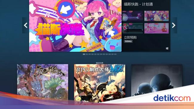 Steam Masuk China, Cuma Punya 53 Game