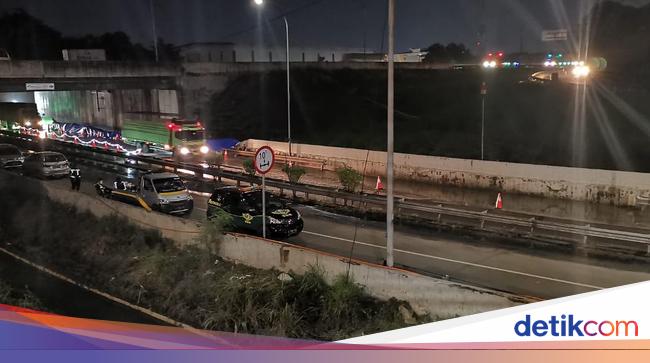 Genangan Selesai Ditangani, Exit Bitung Tol Jakarta-Tangerang ...