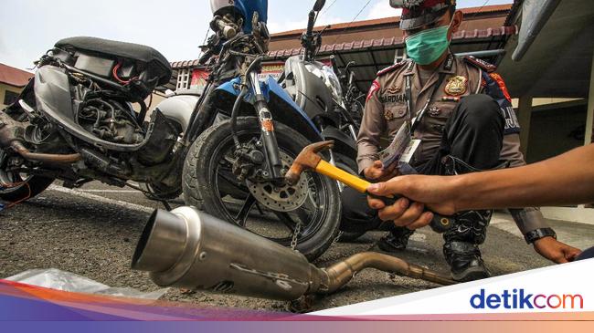 Polisi Larang Knalpot Brong di Jakarta, Pengendara Bakal Ditilang!