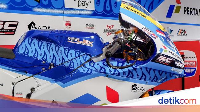 Kental Nuansa Indonesia, Ini Makna Livery Batik di Motor Pertamina ...