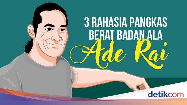 3 Tips Ade Rai untuk Pangkas Berat Badan Secara Sehat dan Nggak Nyiksa