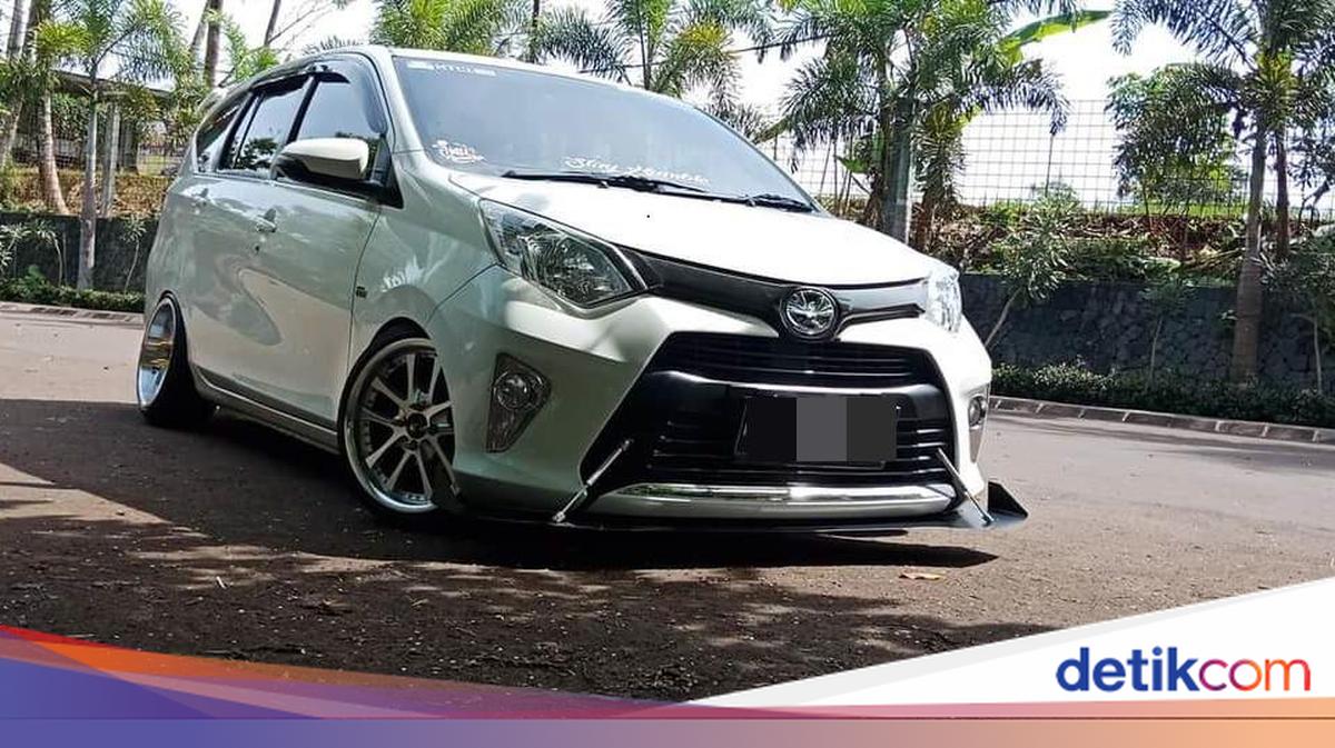 Modifikasi Calya Tampil Berani Bergaya Ceper Buat Harian