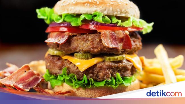 Burger 'Sultan' Diracik dari Bahan dan Bumbu Paling Baik