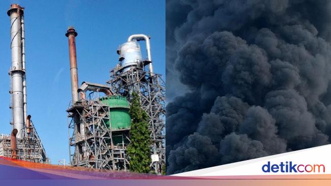 Tengok Lagi Kilang Balongan Sebelum dan Saat Kebakaran