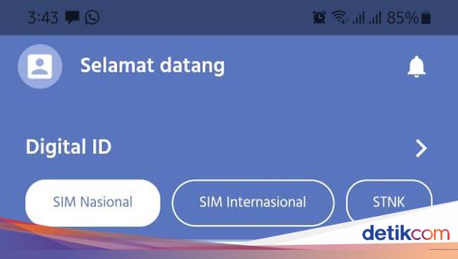 Resmi Meluncur, Ini Cara Perpanjang SIM Online Pakai SINAR