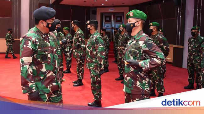 34 Perwira Tinggi TNI Naik Pangkat: Gubernur Akmil-Deputi di BIN
