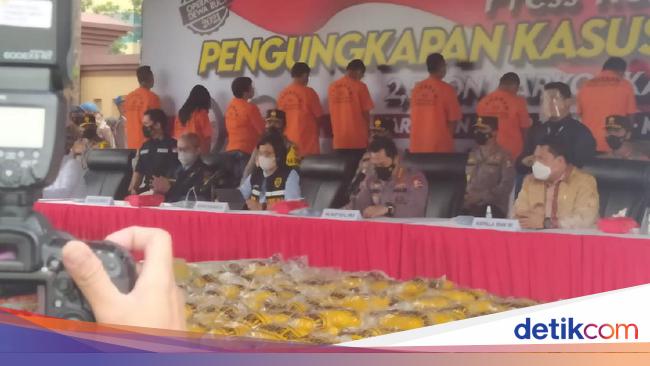 Polri Ungkap Kasus Peredaran Sabu 2,5 Ton