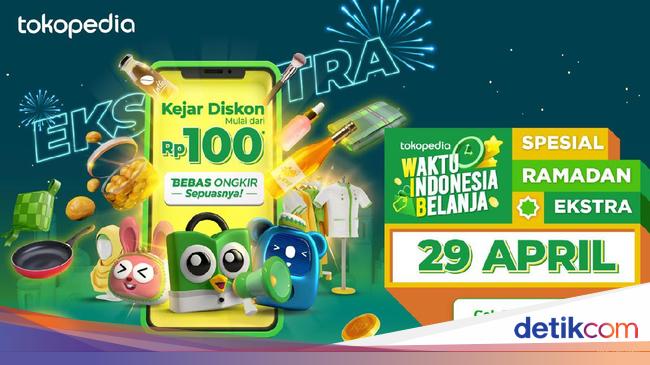 Ada Diskon & Promo Besar di Tokopedia WIB Spesial Ramadan Ekstra!