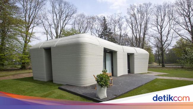 Keren Banget! Belanda Bikin Rumah Pake Printer 3 Dimensi
