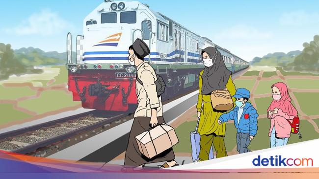 Pendaftaran Sudah Dibuka, Ini Info Mudik Gratis Via Kereta Api dan Bus