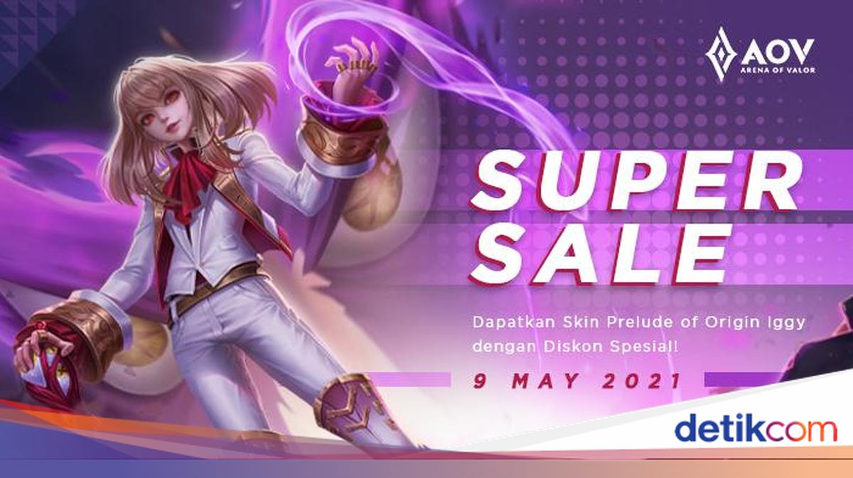 Super Sale Weekend AOV Digelar! Ada Hero dan Skin dengan Harga Spesial