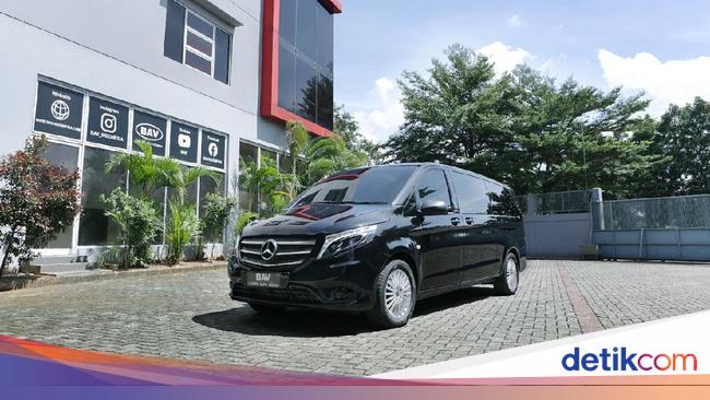 Modifikasi Mercy Vito Serasa Jet Pribadi, Bisa Nonton Netflix sampai ...