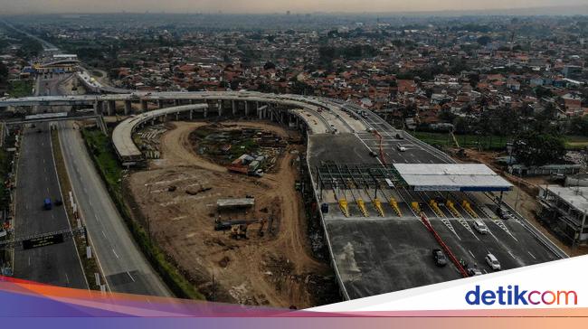Potret Simpang Susun Cileunyi yang Mulai Diuji Coba