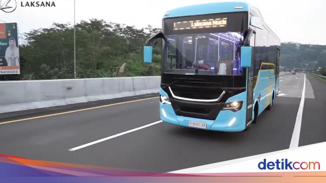Potret Bus Terbaru Laksana Nucleus 5 Seharga Rp 900 Jutaan
