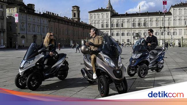 Piaggio Luncurkan Motor Roda Tiga Terbaru, MP3 400 HPE 2021