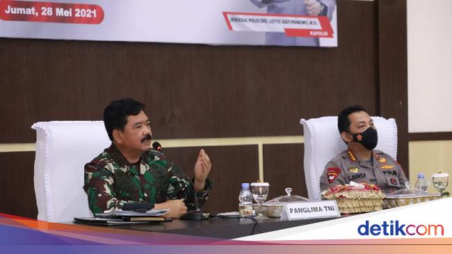 Panglima TNI ke Satgas Mandago Raya: Lepas Ego Sektoral-Tumpas Teroris Panglima TNI ke Satgas Mandago Raya: Lepas Ego Sektoral-Tumpas Teroris