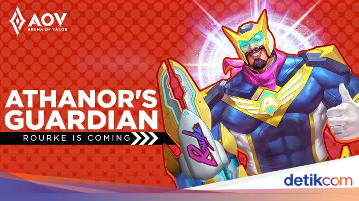 Skin Terbaru Rourke Arena of Valor Akan Segera Hadir di Dalam Shop