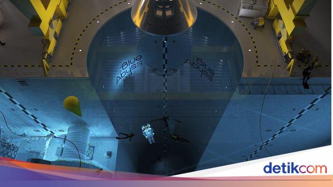 Foto: Blue Abyss, Calon Kolam Renang Terdalam Dunia