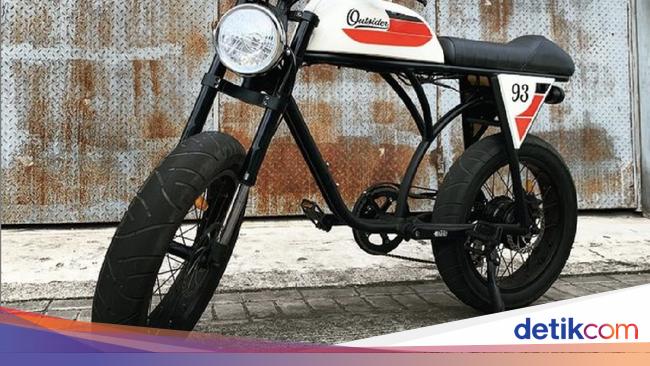 Antik! Outsider, Sepeda Listrik Model Vintage Ini Ternyata Dijual di ...