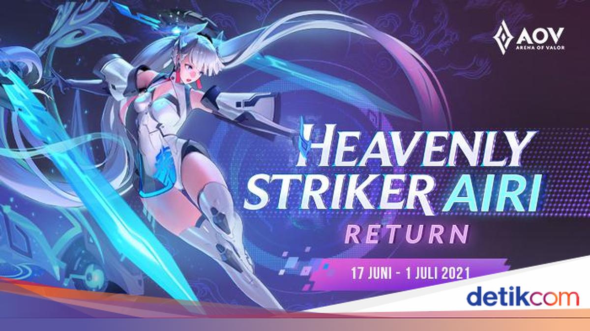 Skin Heavenly Striker Airi Kembali Hadir di Arena of Valor