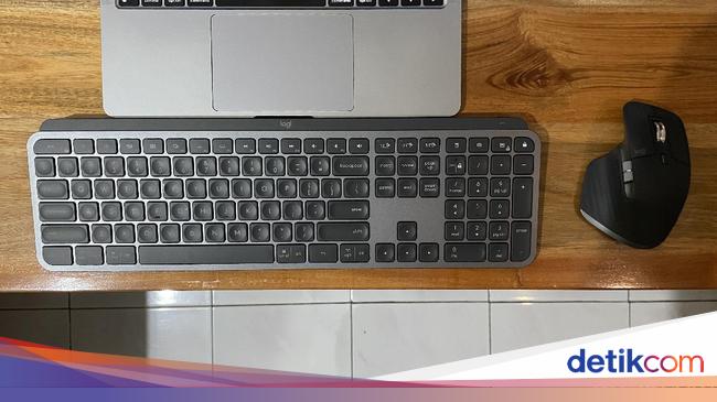 Review Logitech MX Keys, Keyboard Low Profile Premium