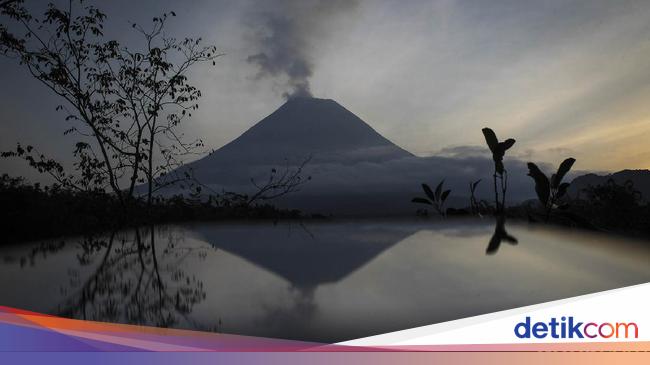 Potret Ciamik Gunung Merapi di Pagi Hari