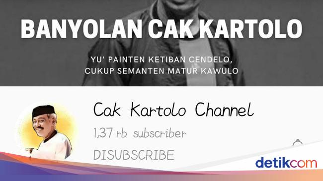 Tokoh Ludruk Surabaya Cak Kartolo Bangkit dari Corona Lewat YouTube