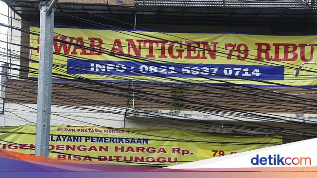 Perang Harga Swab Antigen di Tengah Lonjakan COVID, Kemenkes Buka Suara Perang Harga Swab Antigen di Tengah Lonjakan COVID, Kemenkes Buka Suara