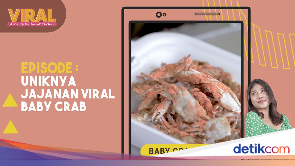 Viral Baby Crab, Cemilan Baru yang Lalu Lalang di Medsos