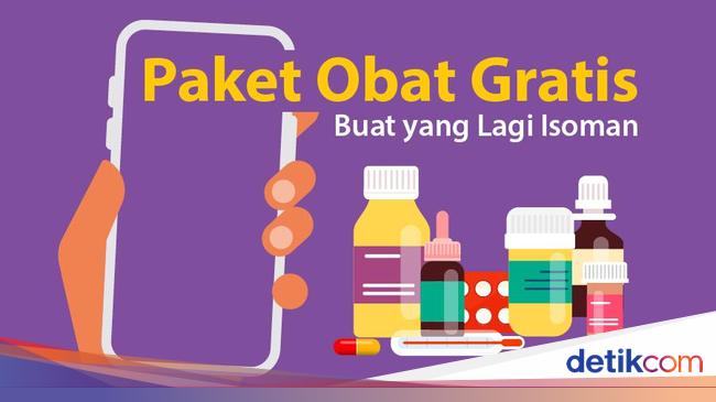 Paket Obat Gratis Buat yang Lagi Isoman