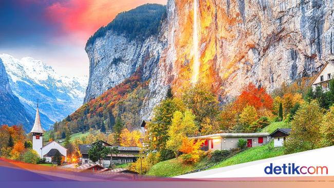 Desa Indah di Swiss Ikuti Jejak Venesia, Wisatawan Masuk Mesti Bayar