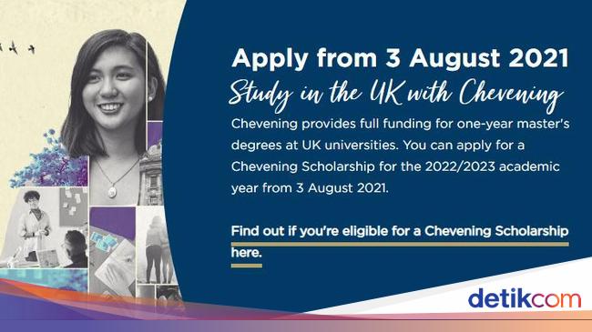 Pendaftaran Beasiswa Chevening Dibuka, Ini Syaratnya