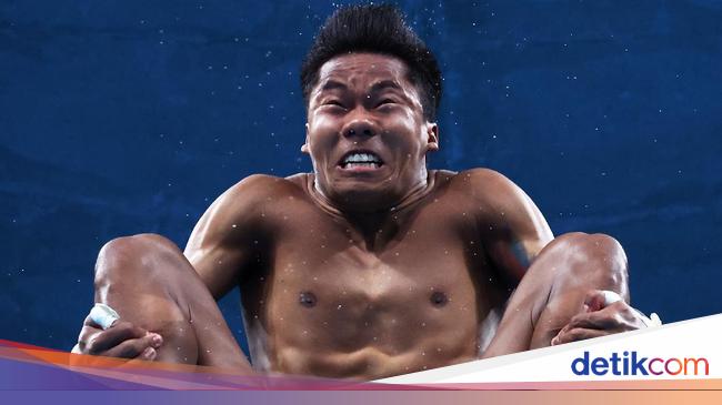 Ekspresi Lucu Wajah Atlet Loncat Olimpiade Tokyo Bikin Kagum