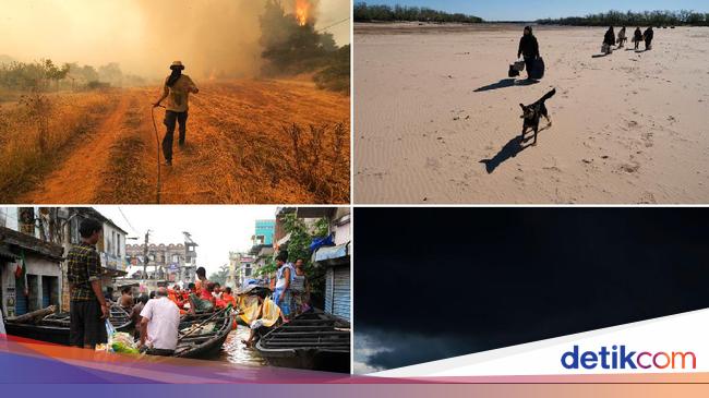 Banjir Hingga Kekeringan, Wajah Suram Bumi 2 Pekan Terakhir